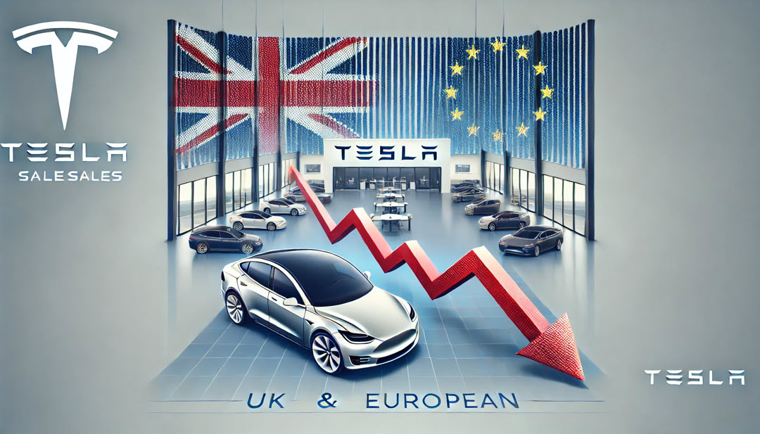 Is Elon Musk’s Politics Hurting Tesla? UK & European Sales Slump