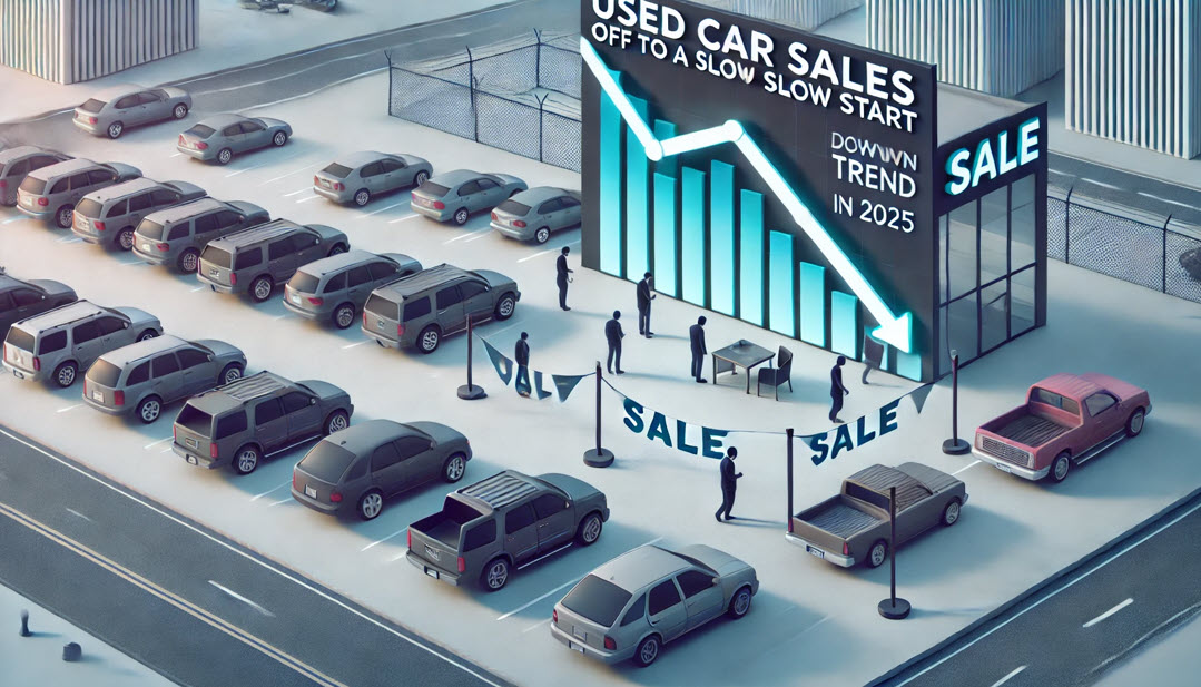 Used Car Sales Off to a Slow Start in 2025 Due to Weather