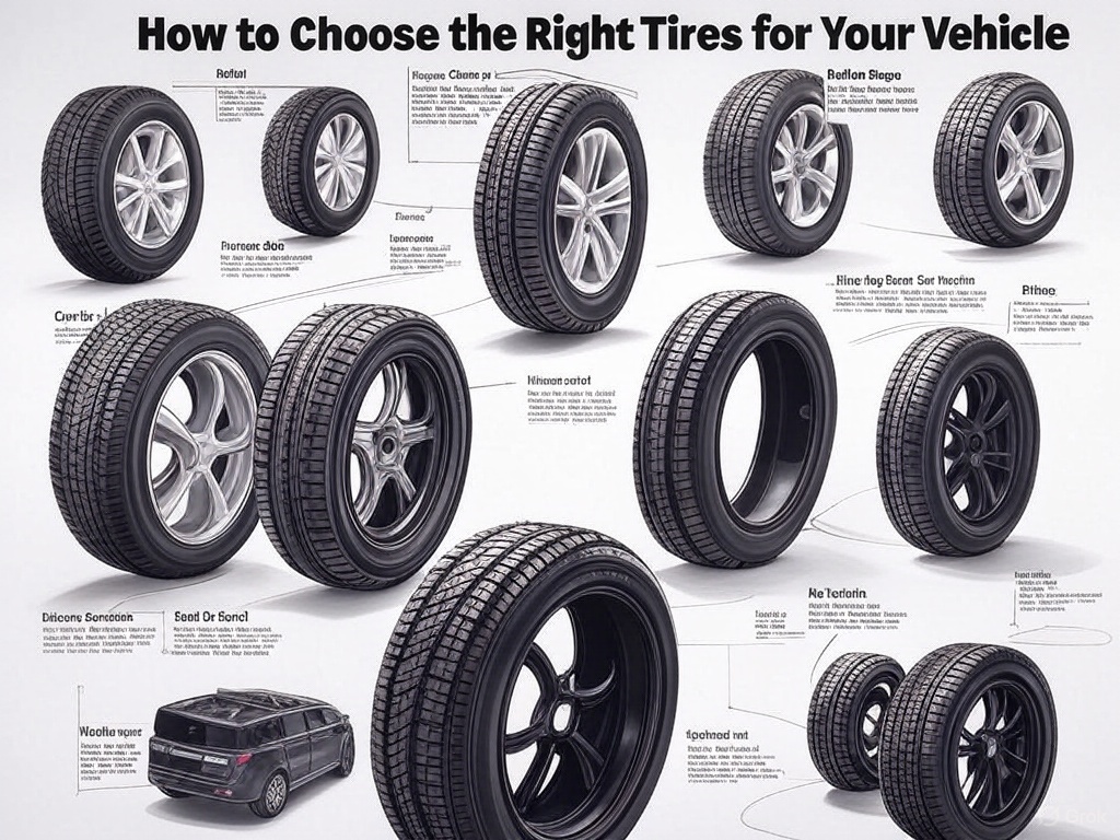 How to Choose the Right Tires for Your Vehicle