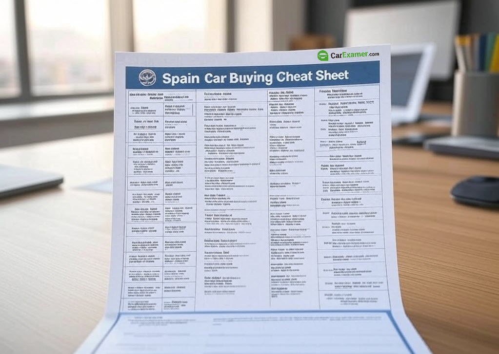 Spain Car Buying Cheat Sheet: What You Really Need to Know