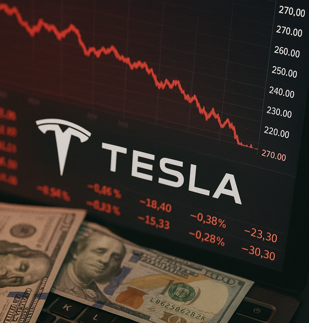 Tesla Short Sellers Make $11.5 Billion in 2025 Bearish Market